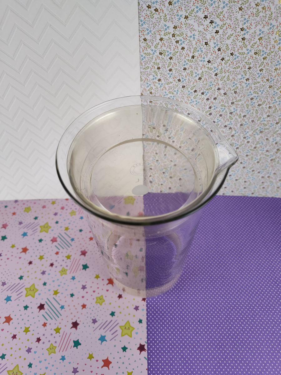 Pyrex Made in England 1 L, 1000 ml Glass Beaker Wide Mouth Flask w/Pou ...